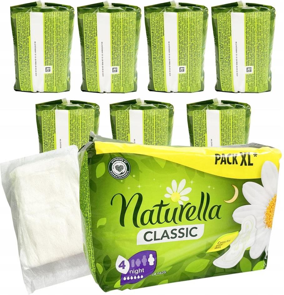 Naturella Classic Night Podpaski Skrzydełka 112 szt. - Opinie i ceny na ...