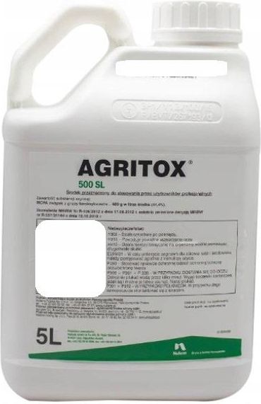 Agritox 500Sl 5L Na Chwasty Dwuliścienne Mcpa - Ceny i opinie - Ceneo.pl
