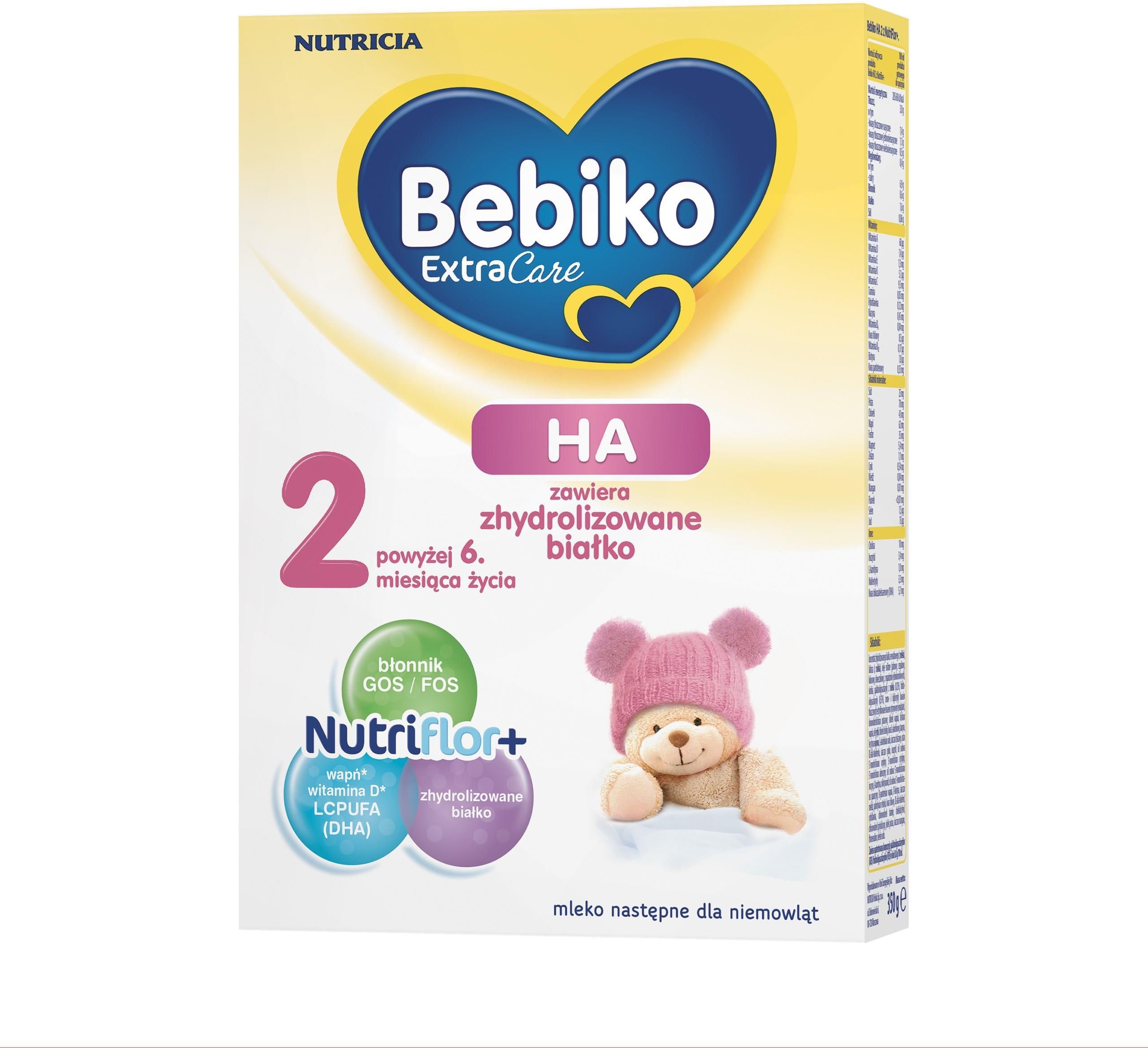 Bebiko Extra Care HA 2 Specjalistyczne hipoalergiczne mleko następne ...