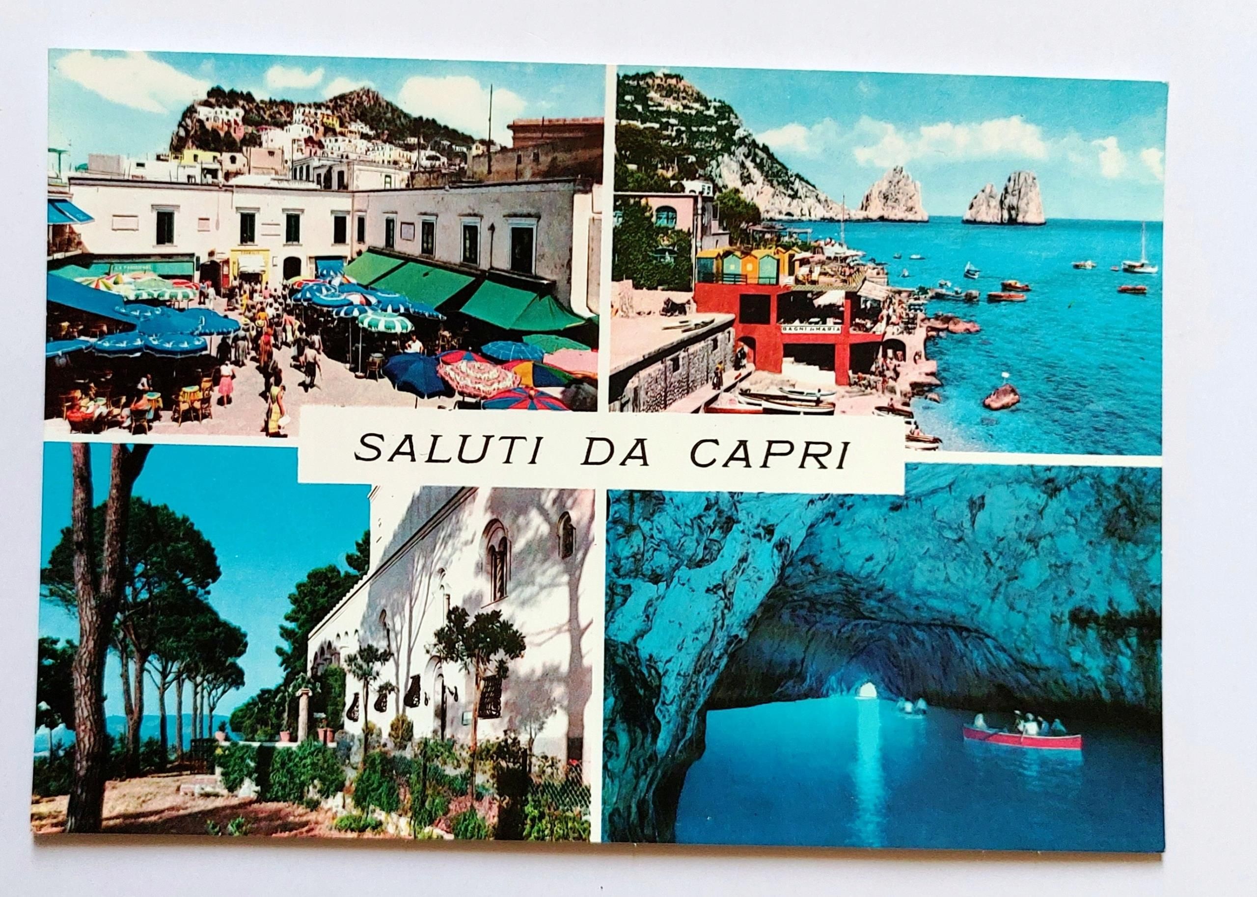 Napoli Saluti Da Capri Wypoczynek Pocztówka - Ceny i opinie - Ceneo.pl
