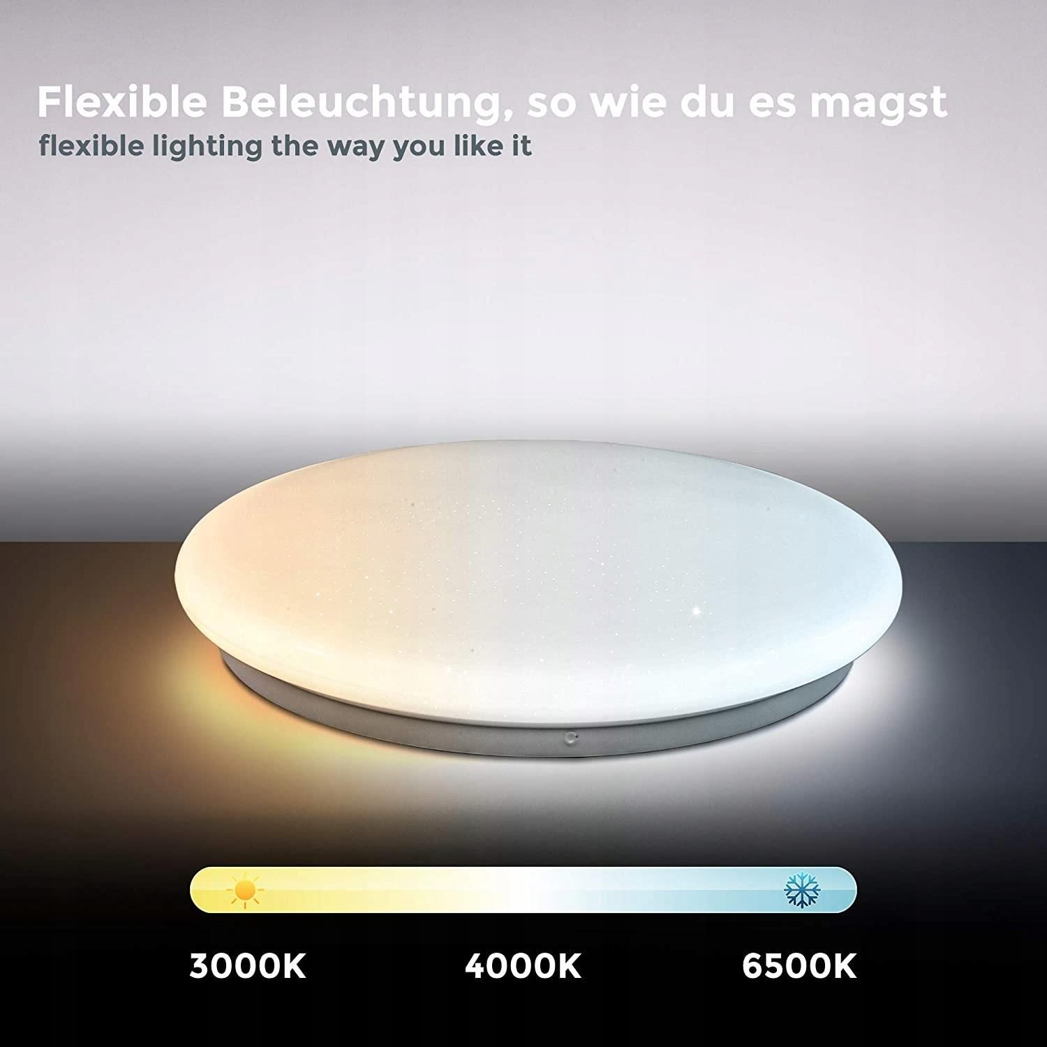 Ns-Lighting Plafon Led 17W Na Pilota Pokój Kuchnia (1321) - Opinie i ...