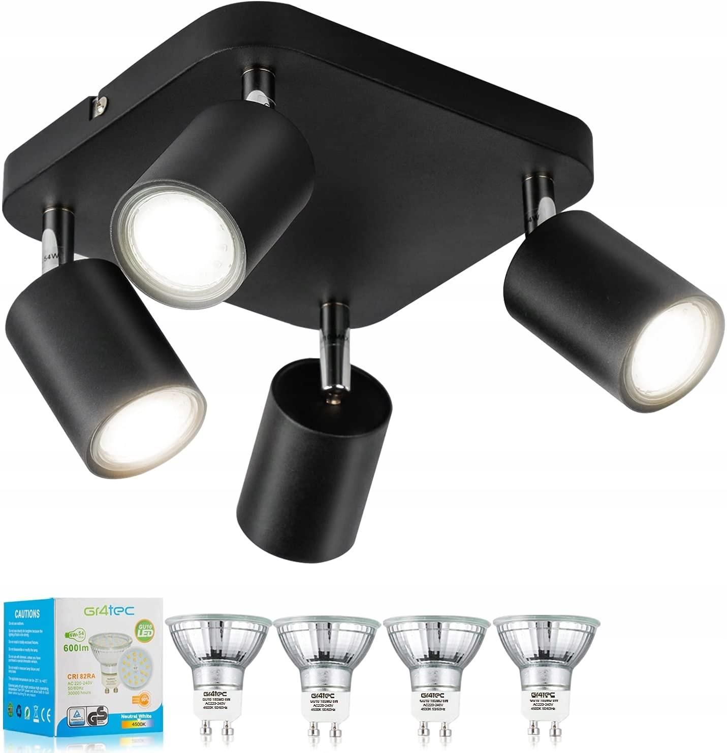 Oprawa Lampa Sufitowa Led Reflektor Spot Loft (147854) - Opinie i ...