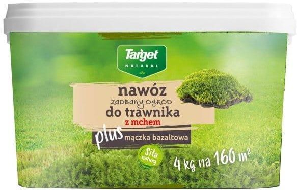 Nawóz Nawóz Do Trawnika Z Mchem Target Z Mączką Bazaltową 4kg - Ceny i opinie - Ceneo.pl