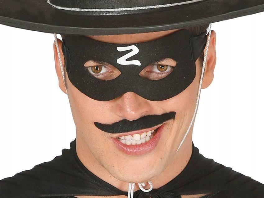 Zestaw Zorro Maska Peleryna Czarny L 2El - Ceny i opinie - Ceneo.pl