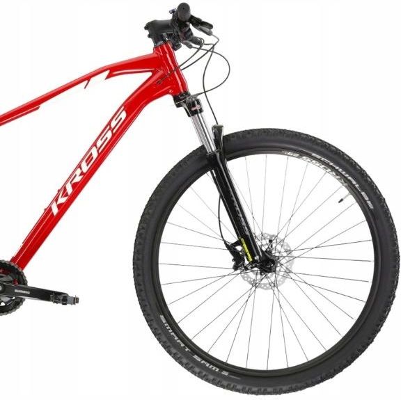 Kross Level 1.0 Ms Sm Czerwony Biały 29 2022 - Rowery Górskie Męskie ...