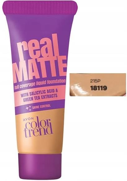 AVON Podkład matujący Real Matte 215P - Opinie i ceny na Ceneo.pl