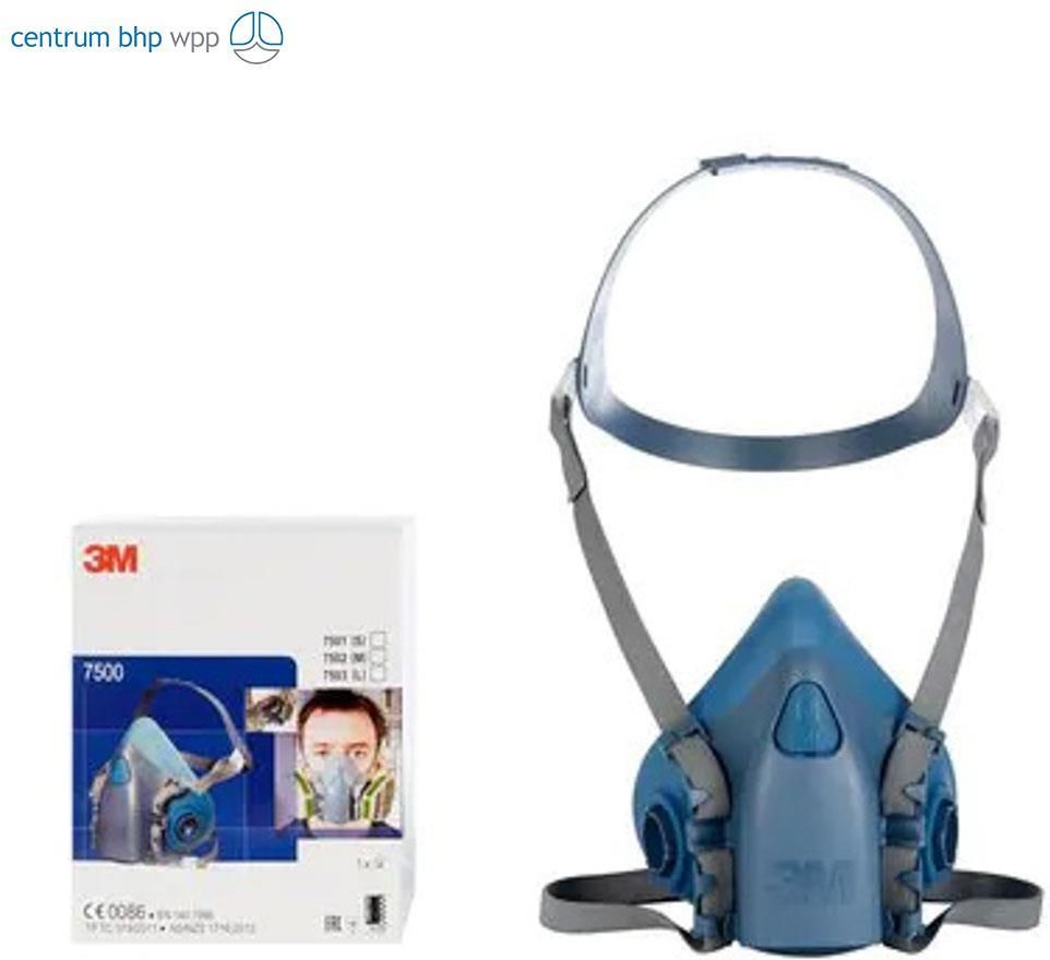 3M Półmaska 3M 7502 (M) - Ceny i opinie - Ceneo.pl