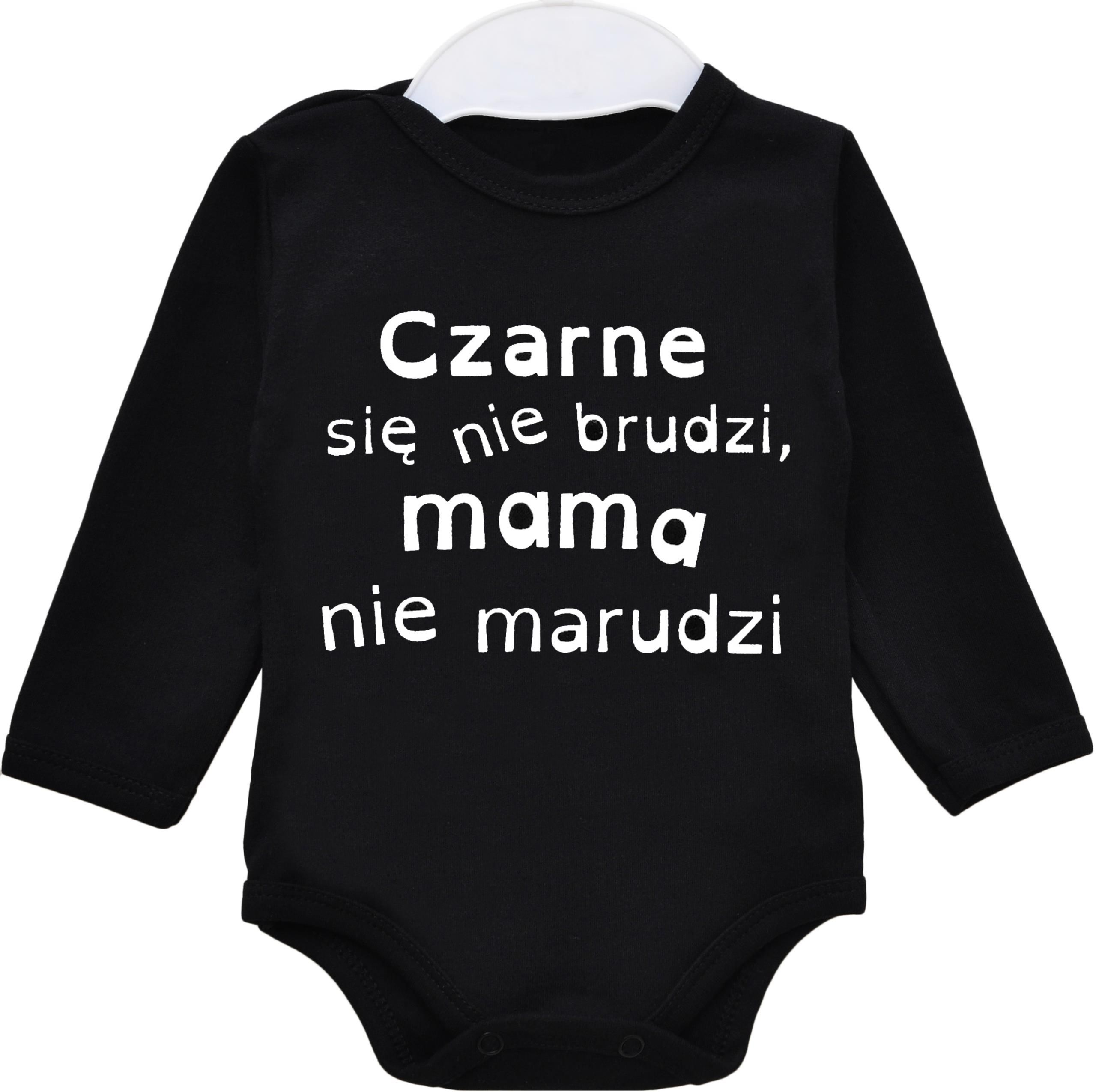 Body Czarne się nie brudzi mama nie marudzi r. 98 - Ceny i opinie ...