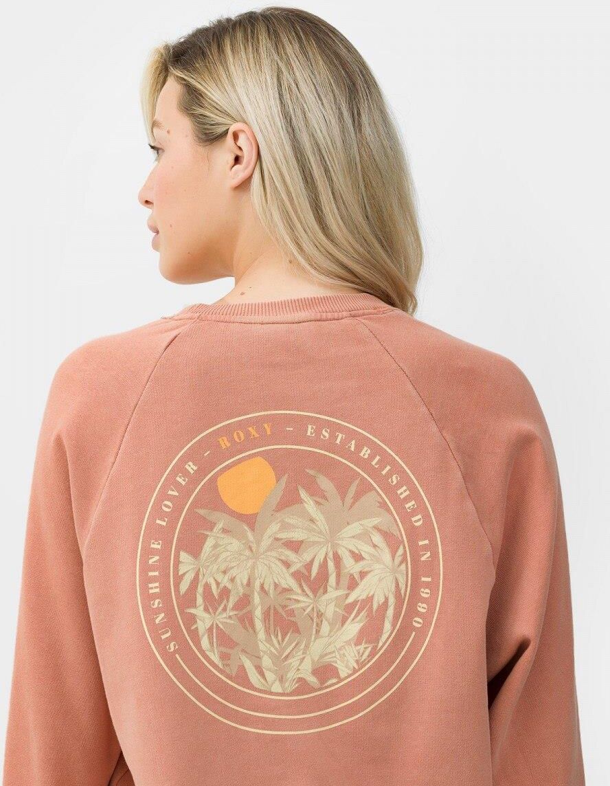 Damska sukienka dresowa Roxy Breaking Waves - beżowa - Ceny i opinie ...