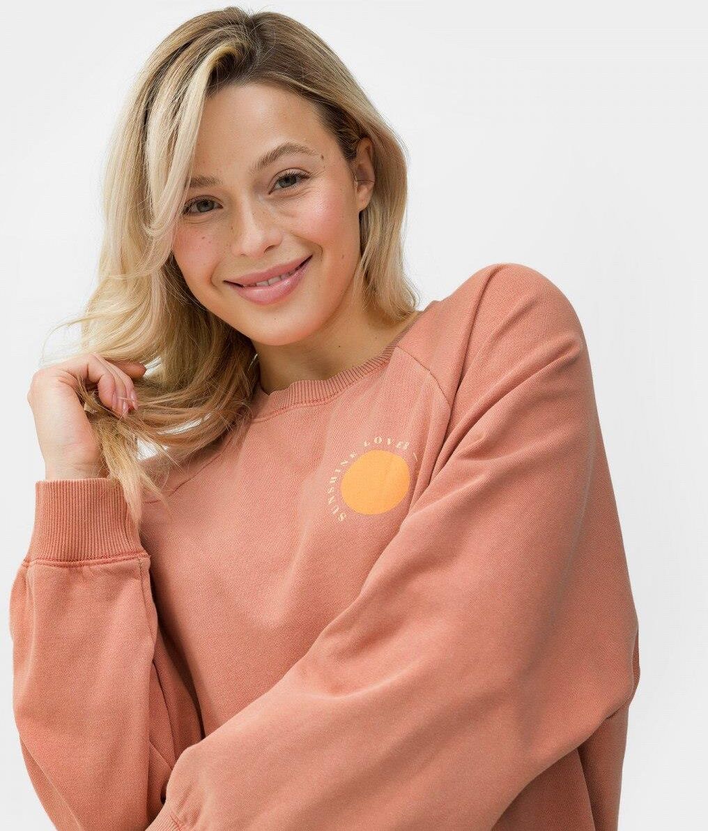 Damska sukienka dresowa Roxy Breaking Waves - beżowa - Ceny i opinie ...