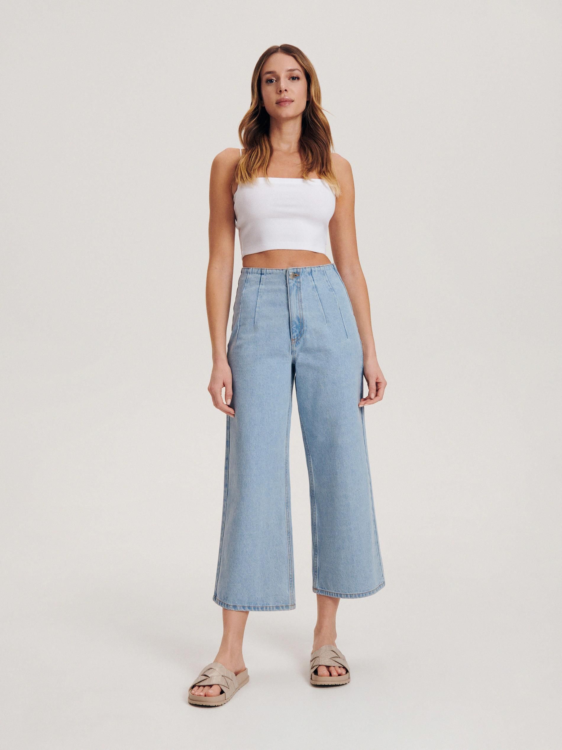 Reserved - Crop top na ramiączkach - Biały - Ceny i opinie - Ceneo.pl