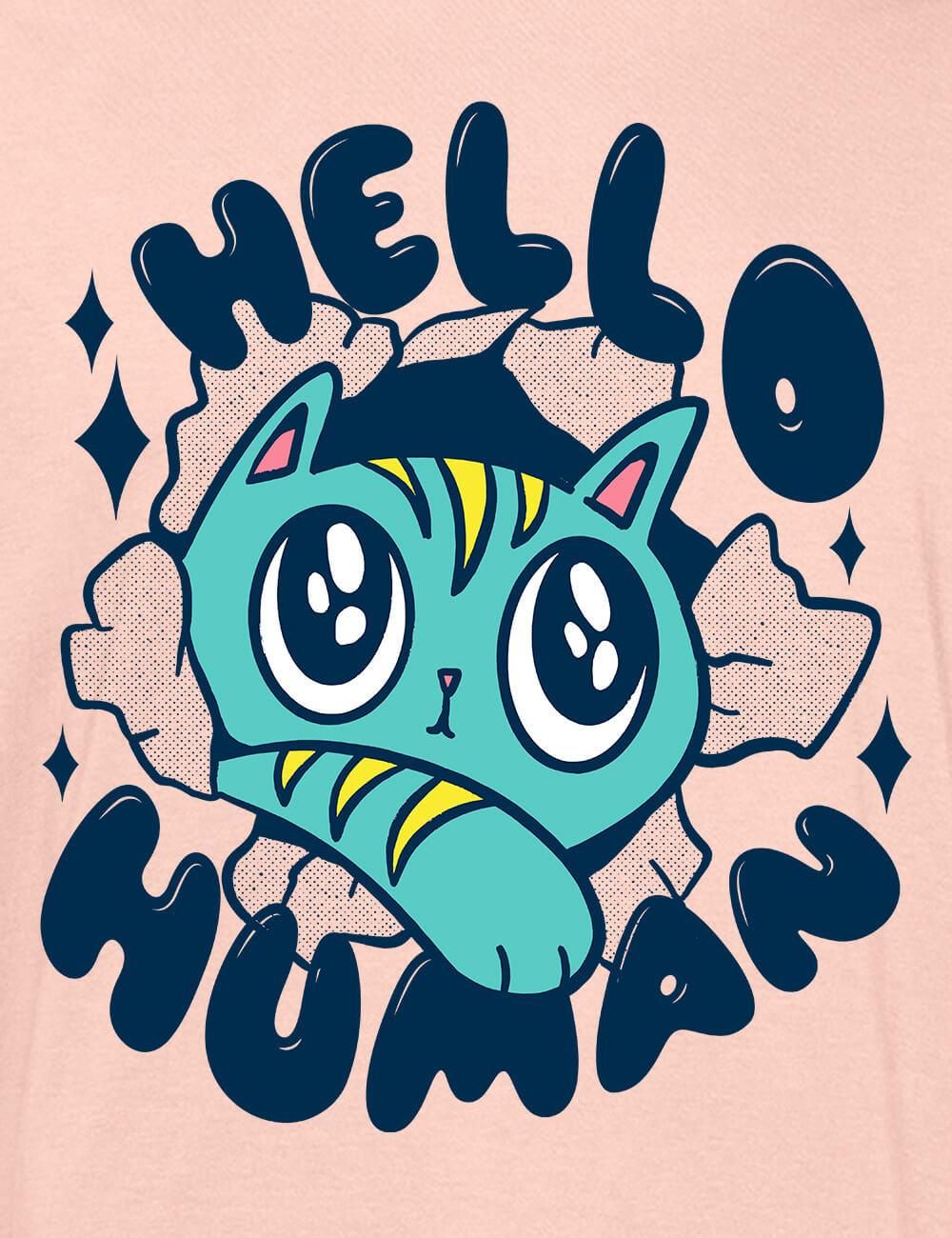 CAT HELLO HUMAN koszulka damska soft rose XXL - Ceny i opinie - Ceneo.pl