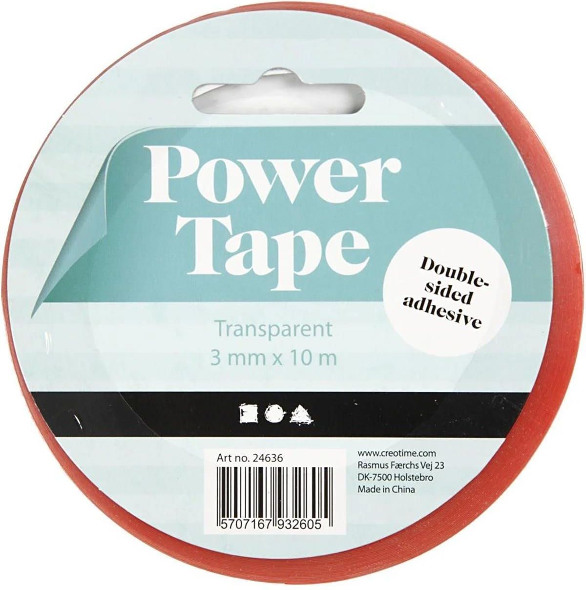 Creativ Company Double Sided Adhesive Power Tape 3Mm 10M 24636 - Opinie ...
