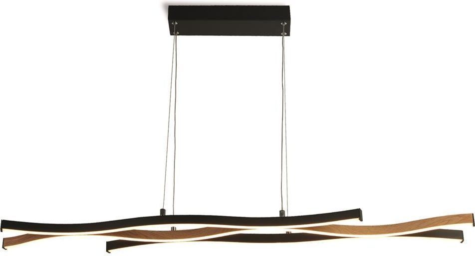 Searchlight 32104-1Bk Bloom Swirl Led Lampa Wisząca - Czarny With ...