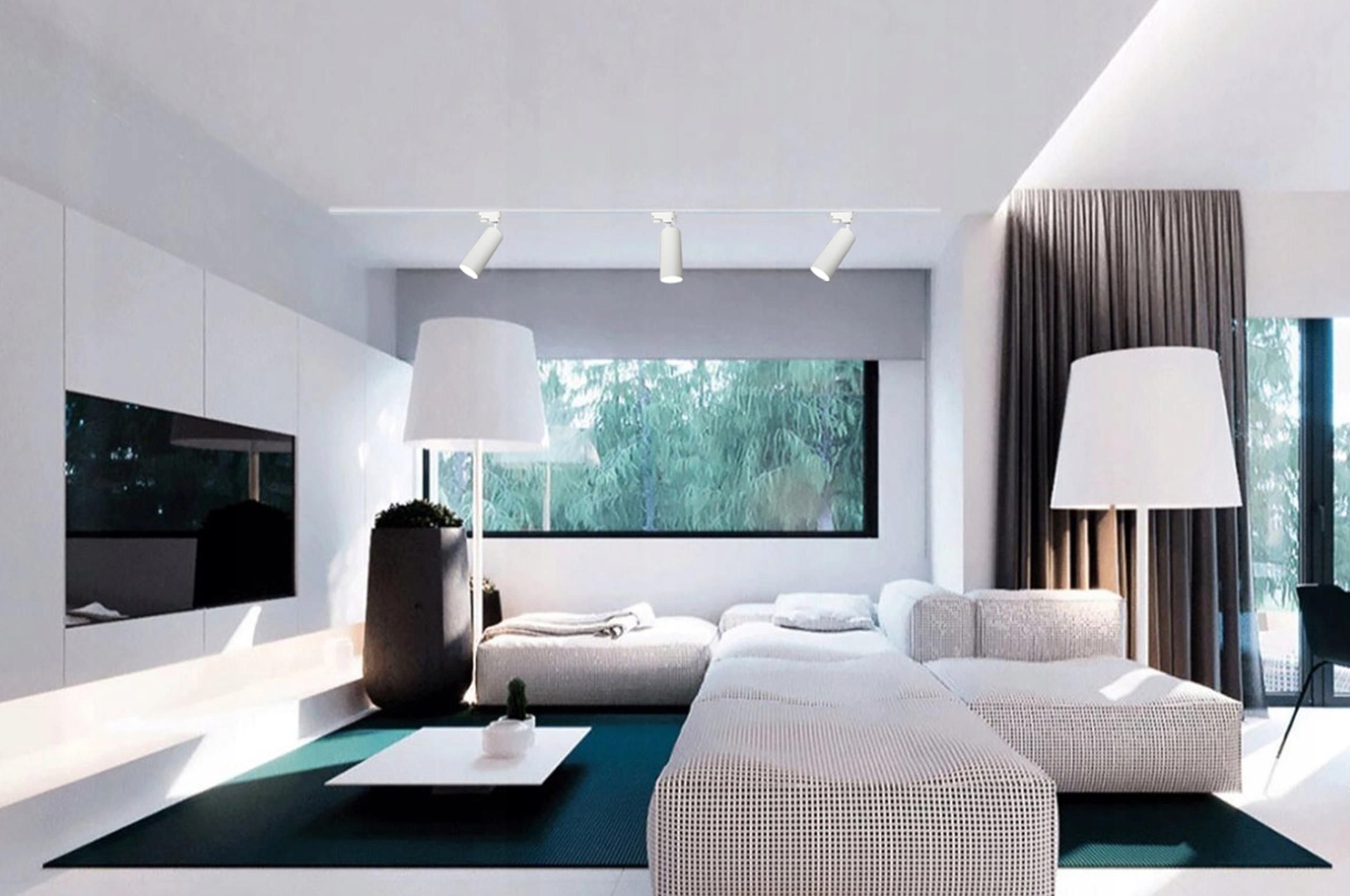 Ml 3X Reflektor Led Na Szynie 1M Gu10 Do Pokoju Gold (024G10Wht3Zł ...