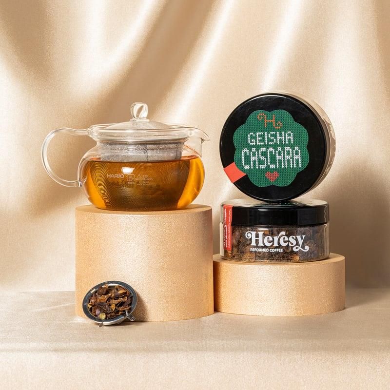 Kawa Heresy Cascara El Zapote Geisha 88G - Ceny i opinie - Ceneo.pl