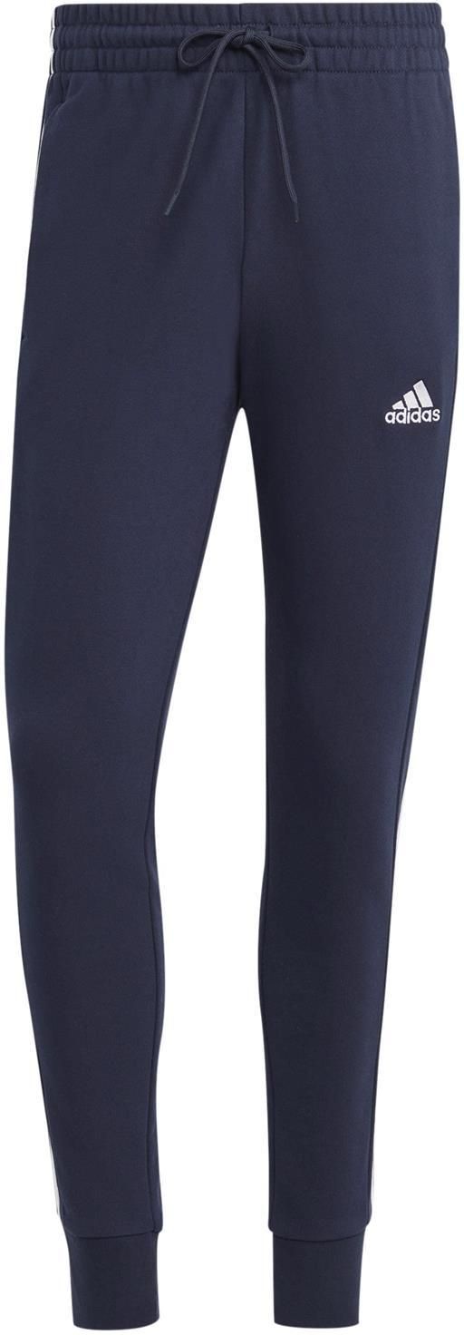 SPODNIE DRESOWE MĘSKIE ADIDAS ESSENTIALS 3-STRIPES GRANATOWE IC9406 ...