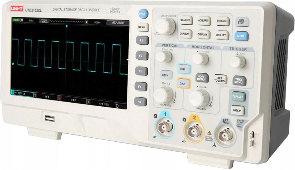 Uni-T Oscyloskop Cyfrowy 2X150Mhz Utd2152Cl - - Opinie i ceny na Ceneo.pl