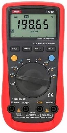 Uni-T Miernik Multimetr Truerms Rs232 (4826) Ut61E - - Opinie i ceny na Ceneo.pl