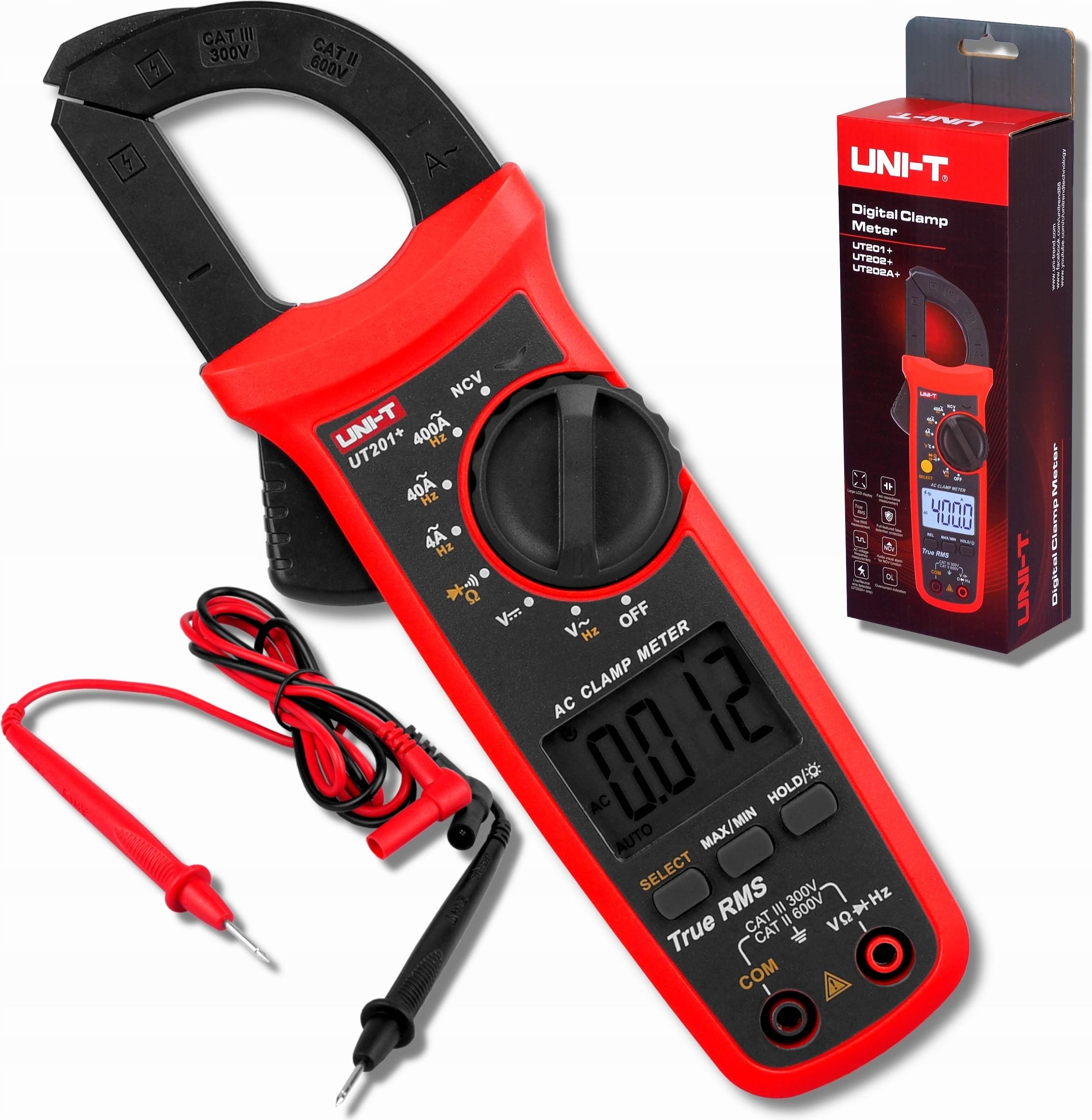 Uni-T Multimetr Miernik Cyfrowy Miernk Napięcia Cęgowy - - Opinie i ceny na Ceneo.pl