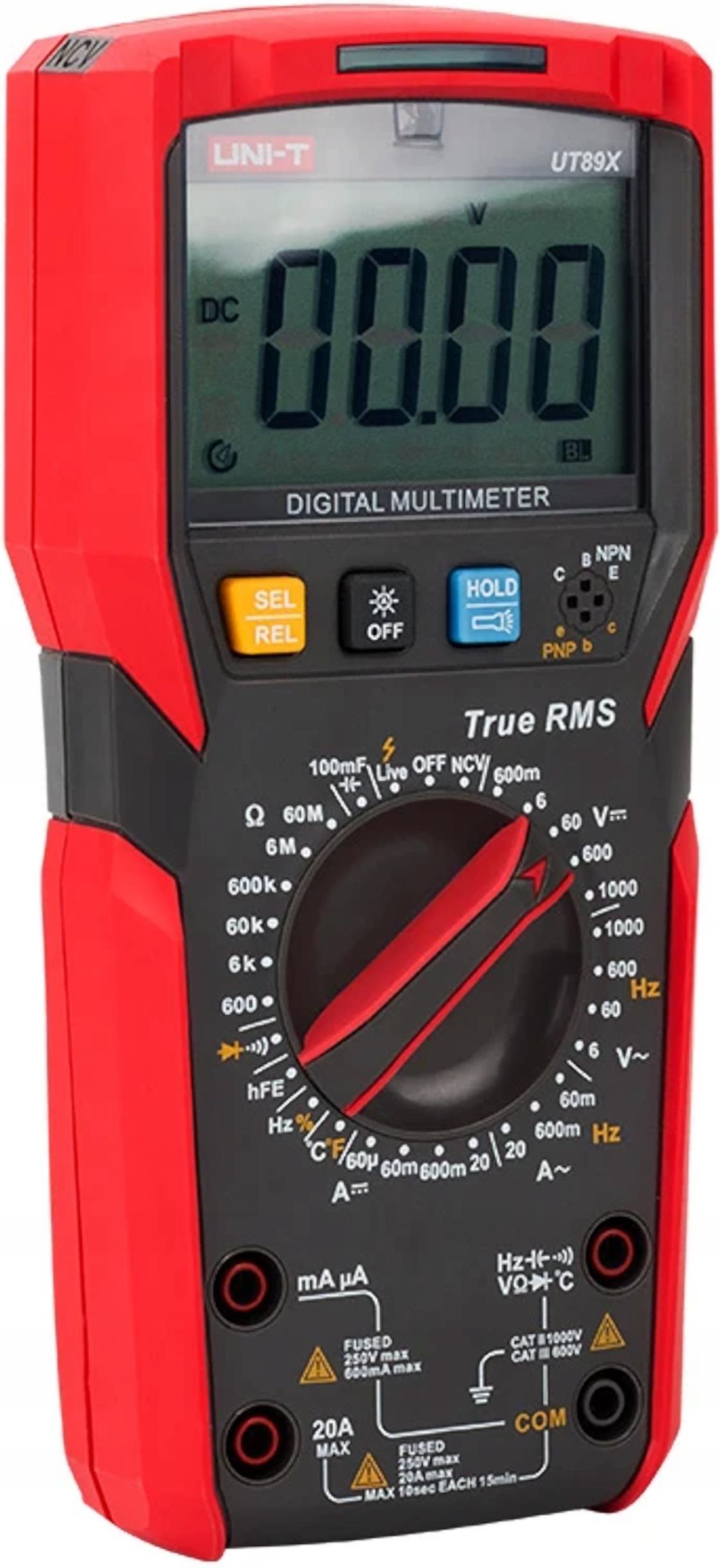 Unit-T Miernik Uniwersalny Multimetr Ut89X True Rms - Anemometry - Opinie i ceny na Ceneo.pl