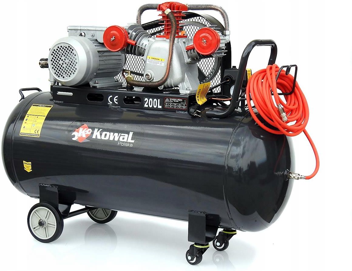 Kowal Polska Kompresor Olejowy 200L 230V Pompa Powietrza 14 Bar K15 - Opinie i ceny na Ceneo.pl