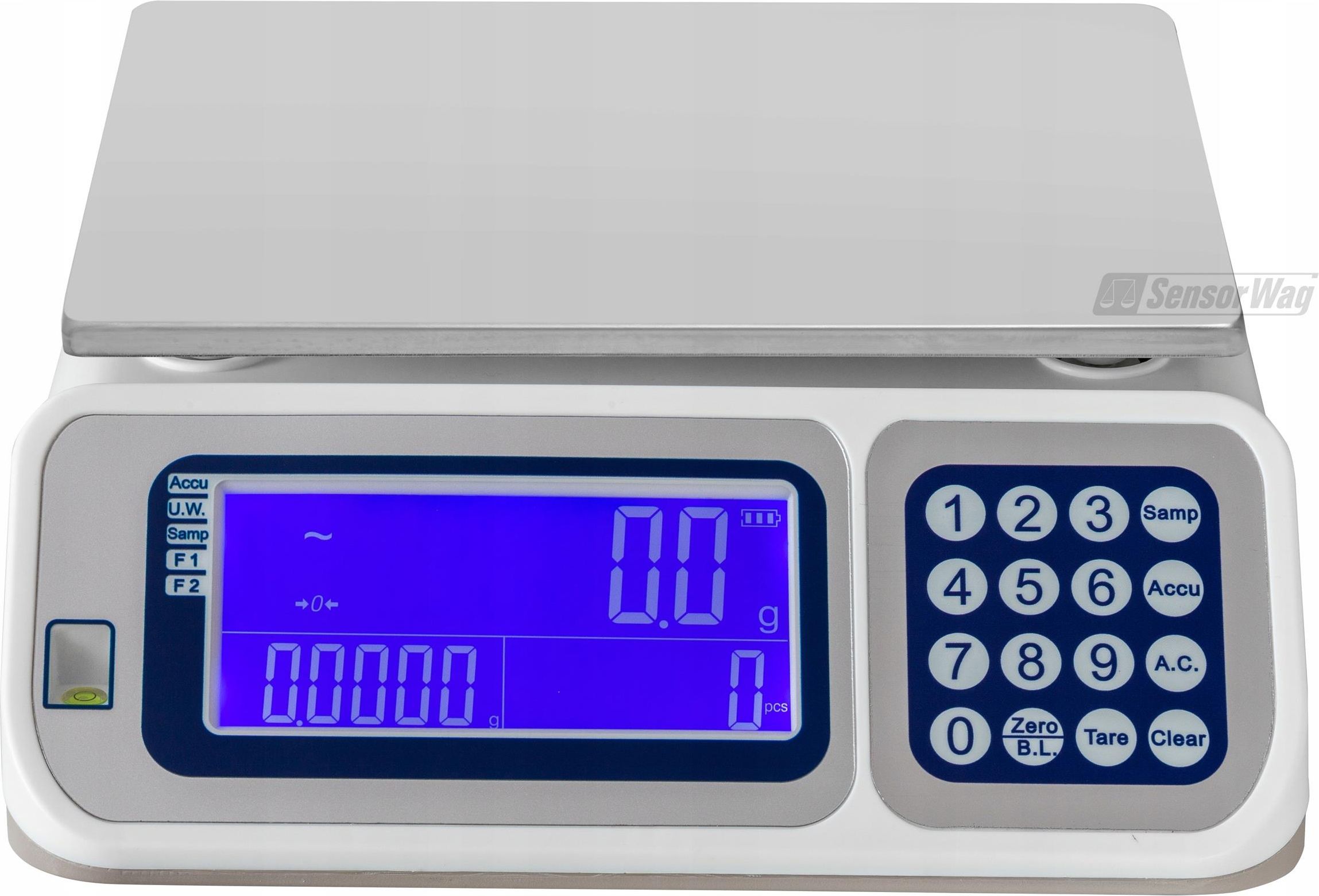 Waga Sensorwag Waga Precyzyjna Licząca Sztuki Śrubki 3Kg 0,1G Jcs3Kg ...