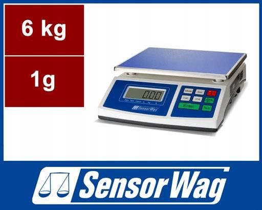 Waga Sensorwag Waga Precyzyjna Sklepowa 6Kg 1G Acsz - Opinie i ceny na ...