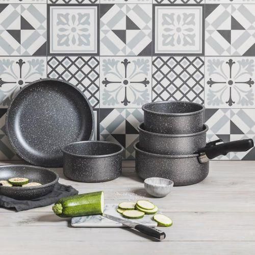 AMBITION Zestaw garnków z odpinaną rączką 3El SILVERSTONE (29489 ...