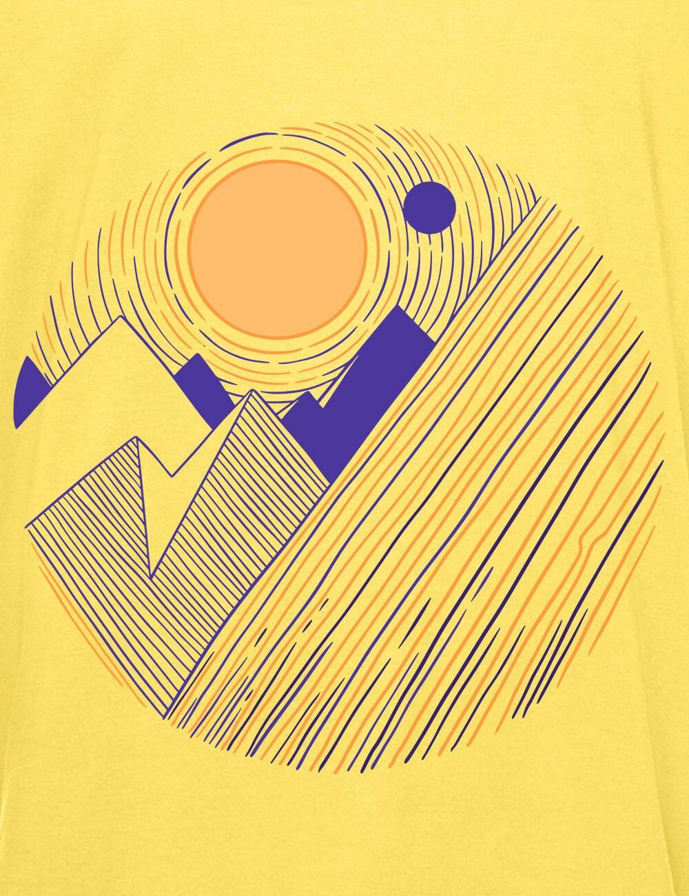 MOUNTAINS LANDSCAPE koszulka damska yellow fizz XL - Ceny i opinie ...