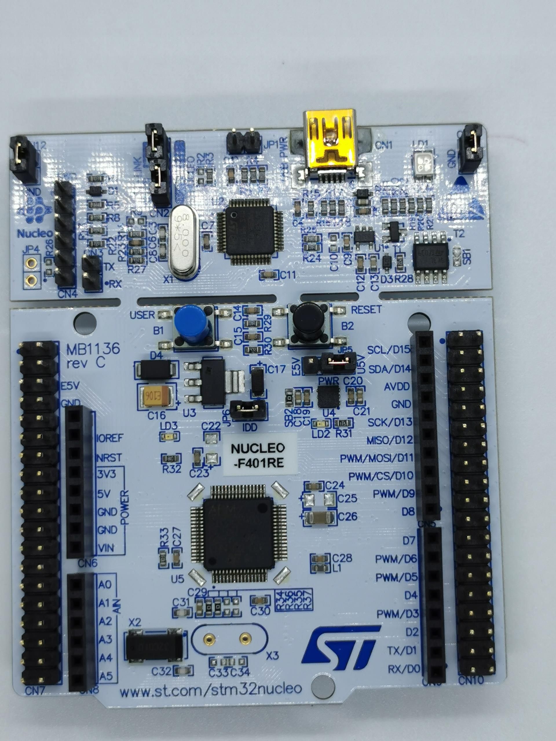 Stmicroelectronics Stm32 Nucleo-F401Re Stm32F401Re Mbed Arm Cortex-M4 NUCLEOF401RE - Opinie i ...