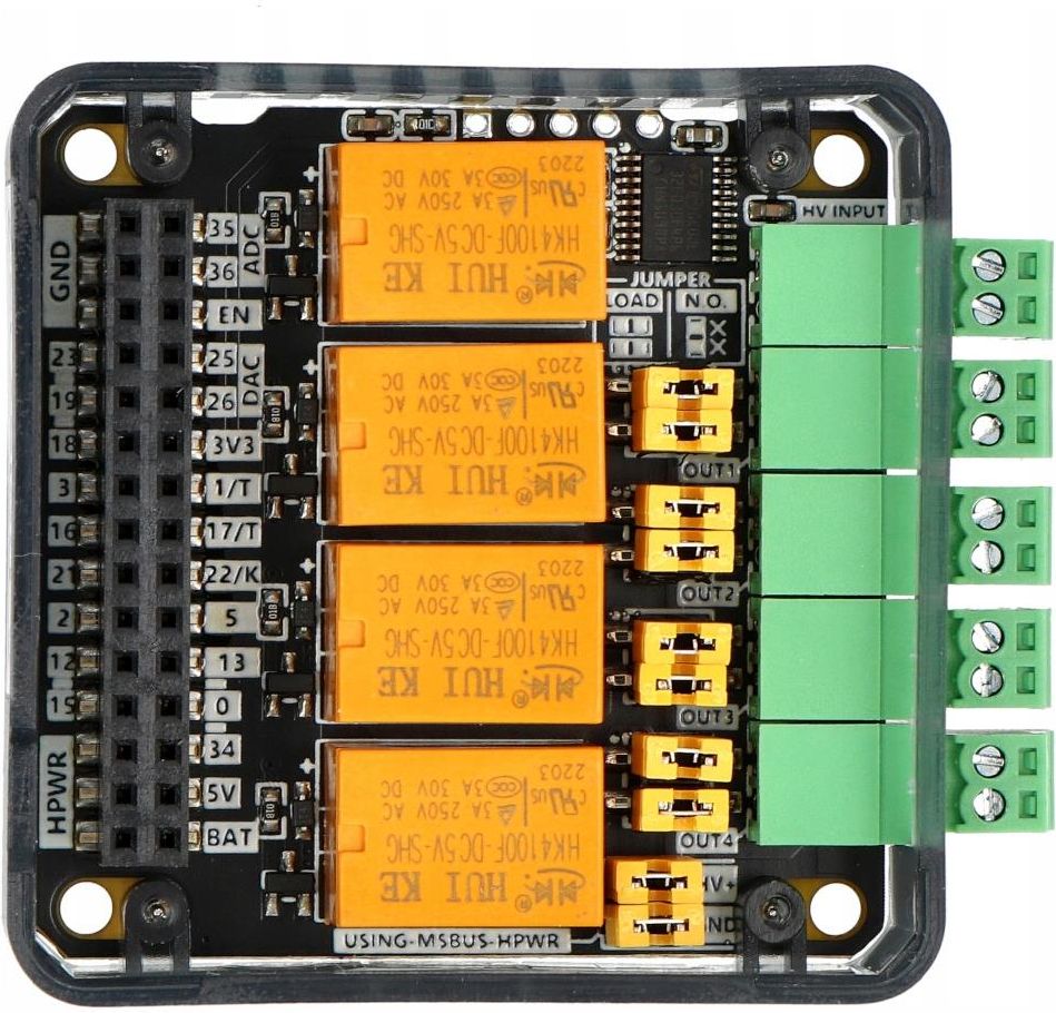 M5Stack Moduł Przekaźnika Stm32F030F4 4-Kanałowy M121 - Opinie i ceny ...