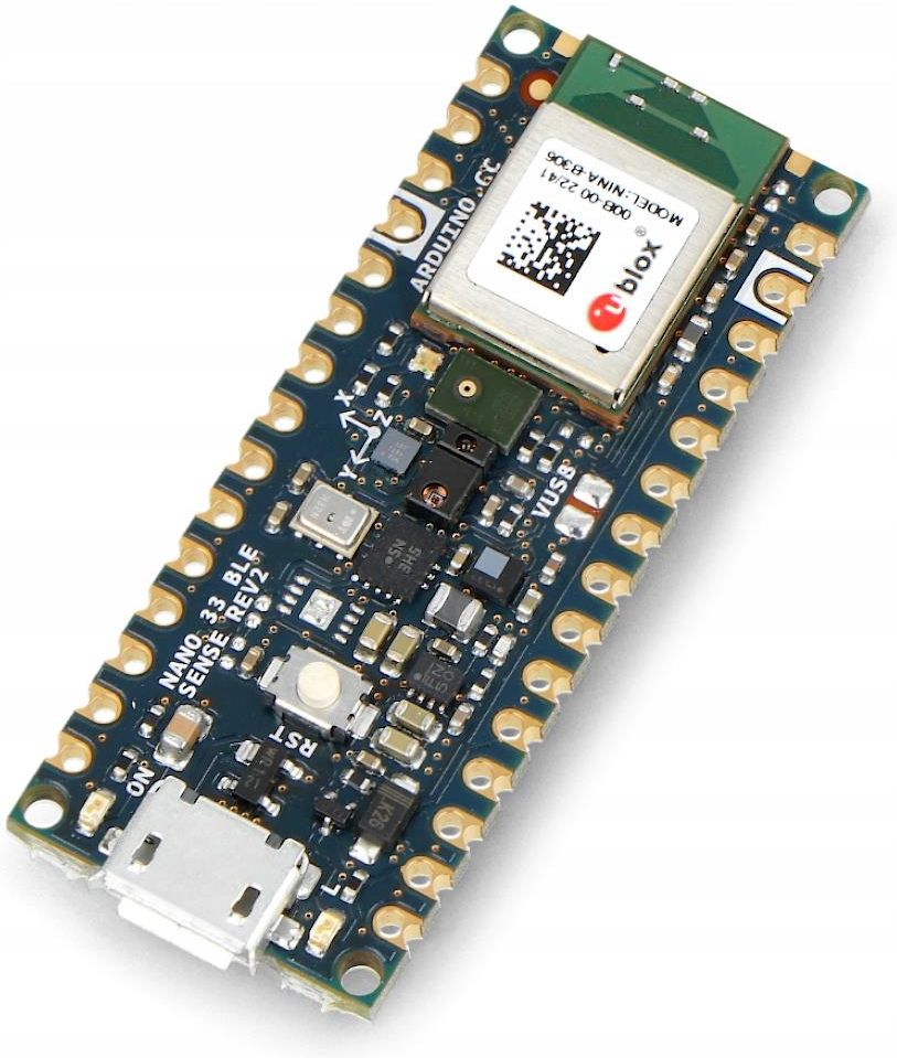 Arduino Nano 33 Ble Sense Rev2 ABX00069 - Opinie i ceny na Ceneo.pl