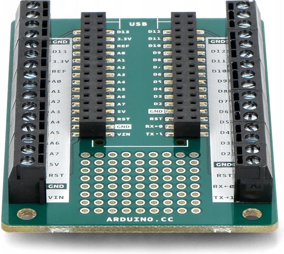 Arduino Nano Screw Terminal Adapter Złącza Śrubowe ASX00037 - Opinie i ...