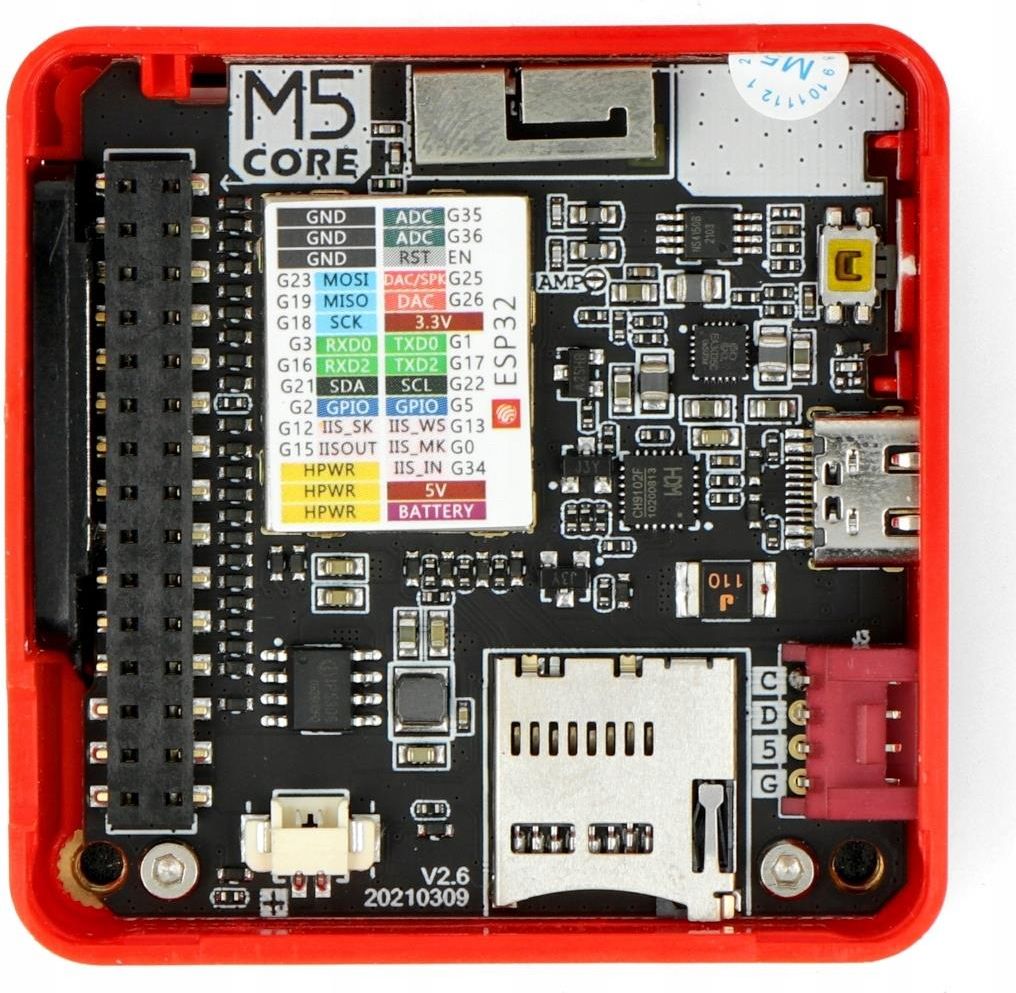 M5Stack Fire Iot Development Kit V2.6 K007V26 - Opinie i ceny na Ceneo.pl