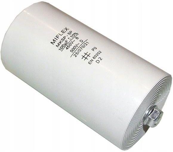Miflex Kondensator Rozruchowy Silnikowy 100Uf 450V - Opinie i ceny na ...