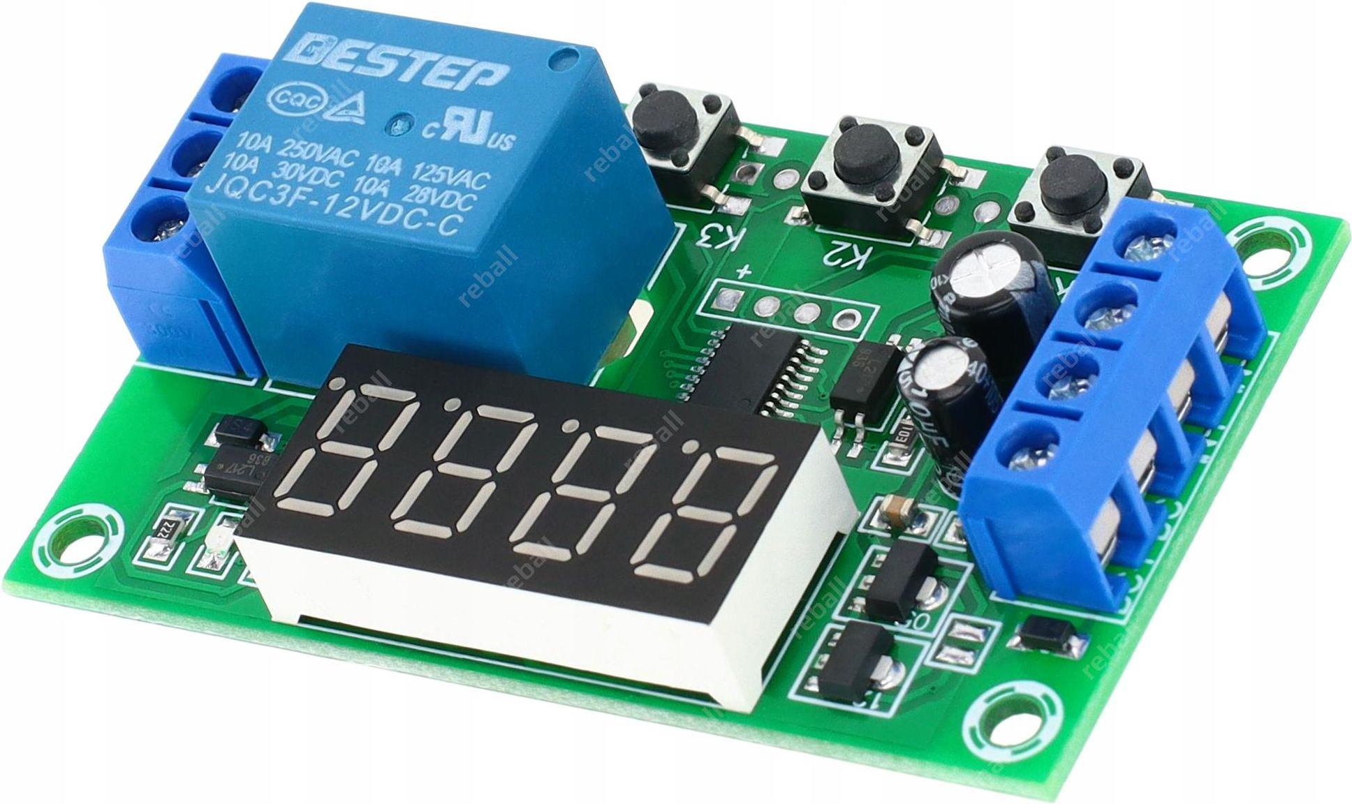 Reball Przekaźnik Czasowy 0-999Min Timer Włącznik Yyc-2S AK00017 ...