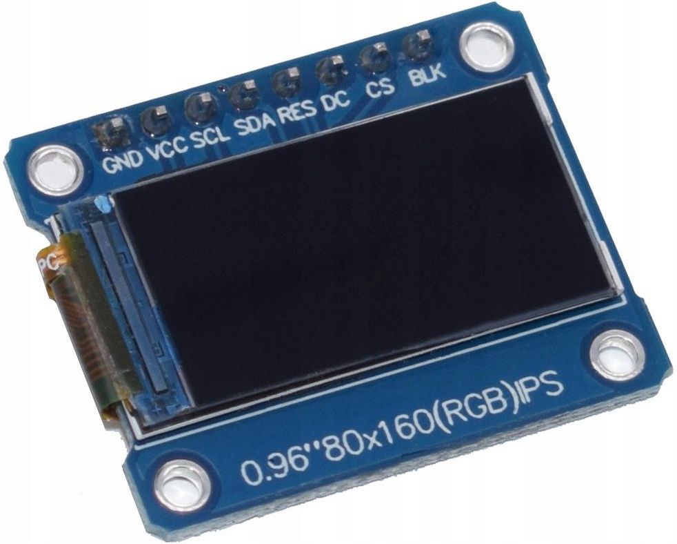 Modulosy Wyświetlacz Lcd Tft 0.96 Hd Spi 65K St7735 Arduino - Opinie i ...