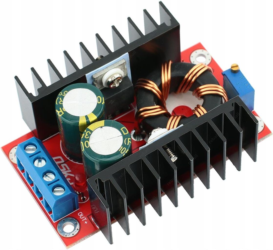 Reball Przetwornica Zasilacz Step-Up Arduino 150W 12-35V ELE0000075 ...