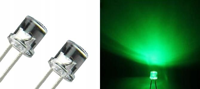Lokta X50 Diody Led 5Mm Zielone 520Nm 4 Rodzaje Dip - Opinie i ceny na ...