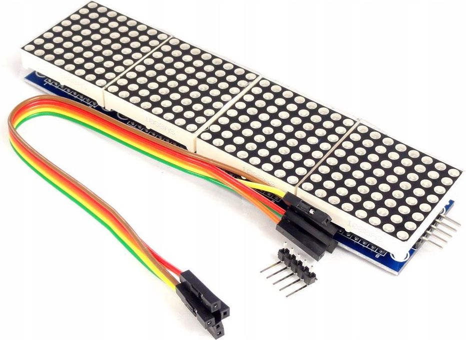 Elektroweb Matryca Led Matrix 8X32 Sterownik Max7219 - Opinie i ceny na ...