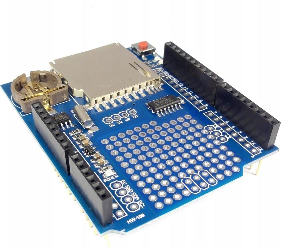 Elektroweb Shield Datalogger Rtc Ds1307 Sd Dla Arduino Uno 3B024 ...