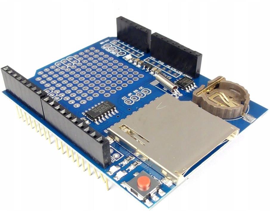Elektroweb Shield Datalogger Rtc Ds1307 Sd Dla Arduino Uno 3B024 ...