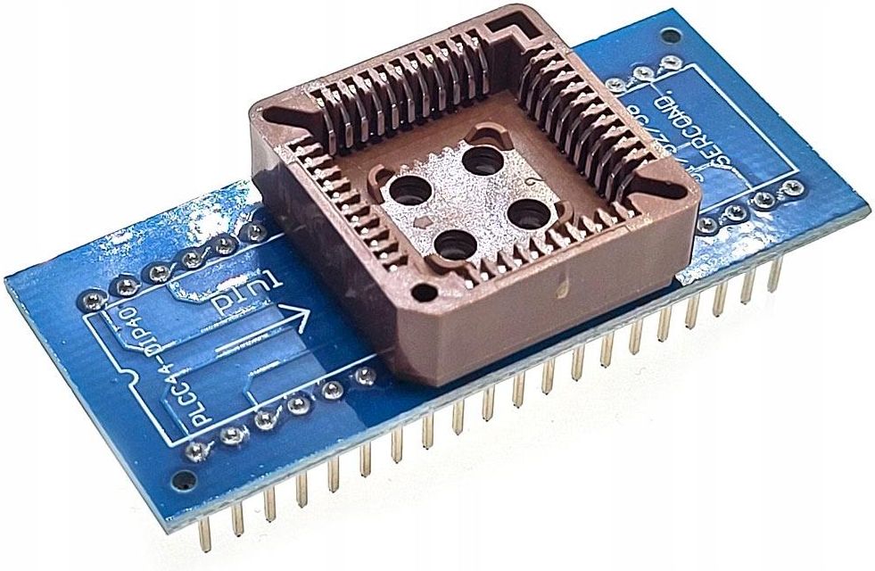 Mikrusy Adapter Bios Dip40 Do Plcc44 PROG020 - Opinie i ceny na Ceneo.pl