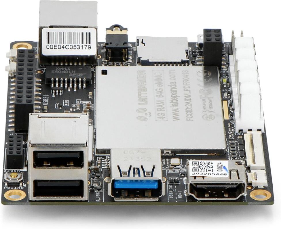 Lattepanda V1 4Gb 64Gb Eemc Intel Quad-Core Wifi DFR0470ENT - Opinie i ceny na Ceneo.pl