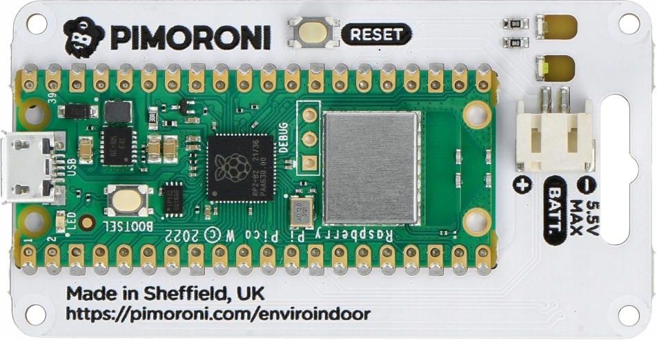 Pimoroni Enviro Indoor Moduł Z Czujnikami Środowiskowymi PIM630 - Opinie i ceny na Ceneo.pl