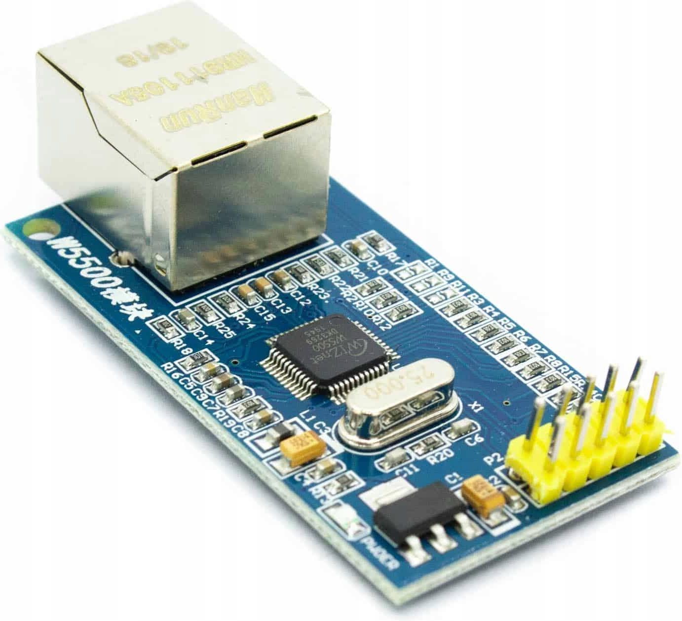 Msalamon Moduł Ethernet W5500 Arduino Stm32 ETHERNETW5500 - Opinie i ...