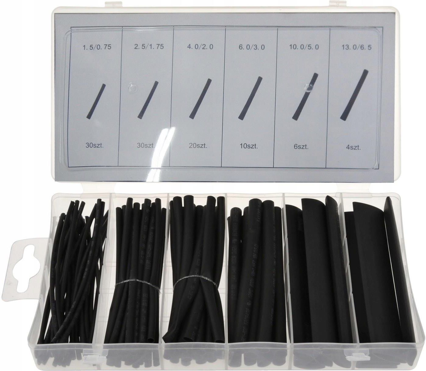 Gp Zestaw Rurek Koszulek Termokurczliwych 100szt. 6Roz 38137 - Opinie i ...