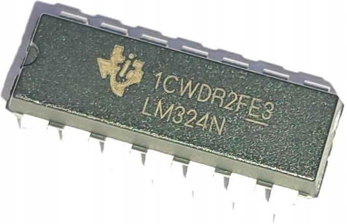 Mikrokontroler Texas Instruments Wzmacniacz Operacyjny Dip-14 Oryginał Ti LM324 - Opinie i ceny ...