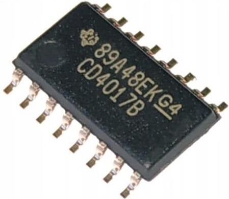 Mikrokontroler Texas Instruments Hef4017Be 4017 So-16 Oryginał Ti ...